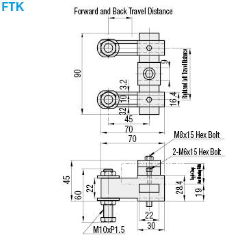 Two-Pronged Attachment by MISUMI | MISUMI online shop - Select ...