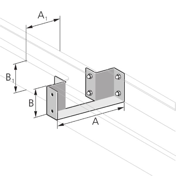 Industrial-Trunking, Internal End Cap, Reducer, EKIR from PFLITSCH | MISUMI