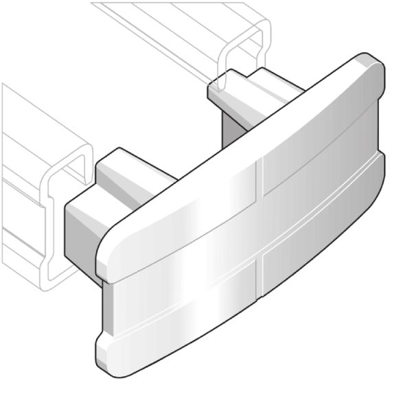 Fastenings, Rail End Cap 21 from PFLITSCH | MISUMI