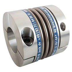 Metal Bellows Coupling with stainless steel collet clamps KB4VA from ...