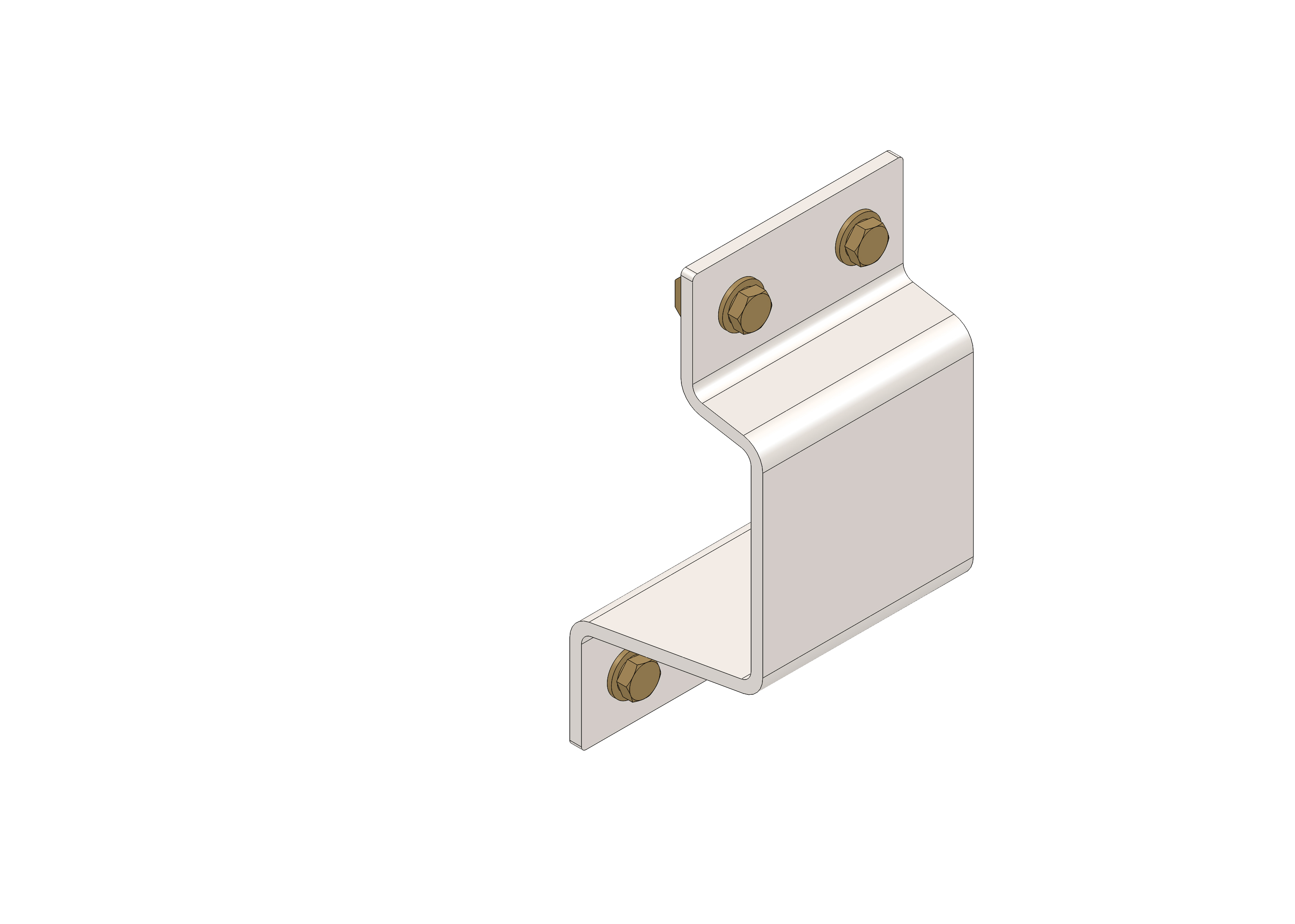 Support bracket for chassis P100-L kit - 195 by Euroflex | MISUMI ...
