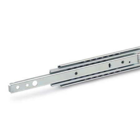 Telescopic Slide Rails - Configure and purchase | MISUMI