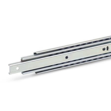 Telescopic Slide Rails - Configure and purchase | MISUMI