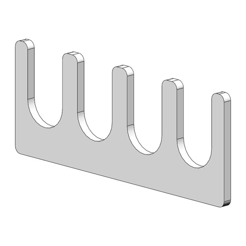 Square Shims - Slotted and Round Holes from MISUMI | MISUMI