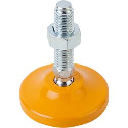 Levelling feet steel or stainless steel Form C (K0739) from KIPP | MISUMI
