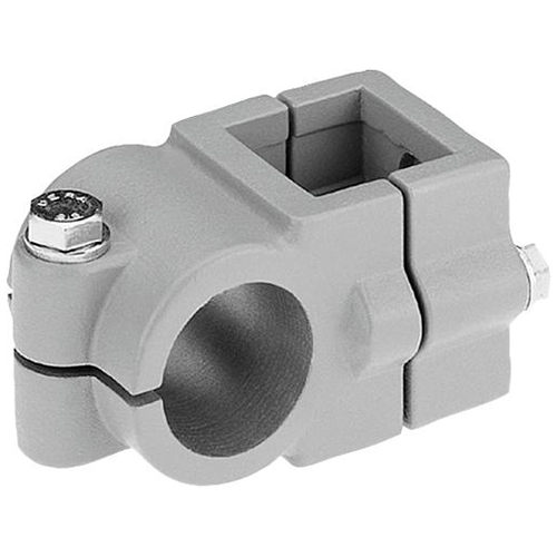 Tube clamps cross aluminum (K0474 inch) from KIPP | MISUMI