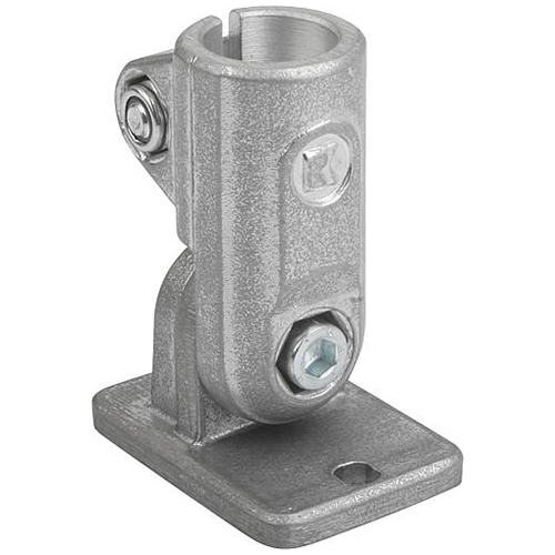 Tube clamps swivel base Aluminium (K0490 inch) from KIPP | MISUMI