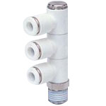 Configure and buy One-Touch Couplings - Triple Universal Elbows | MISUMI