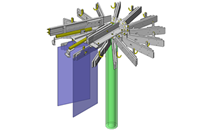 No.000127 Workpiece rotate and transfer mechanism | inCAD Library ...